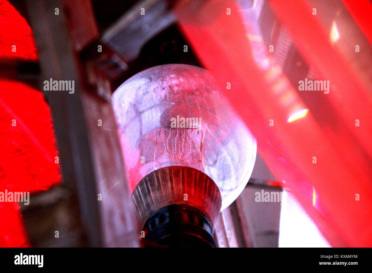 Poti, Georgia. 7th Oct, 2017. Light bulb of Lighthouse located at the ...