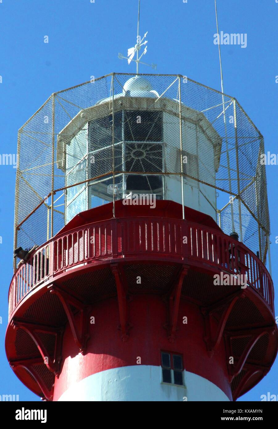 Poti, Georgia. 7th Oct, 2017. The top of the lighthouse pictured from ...