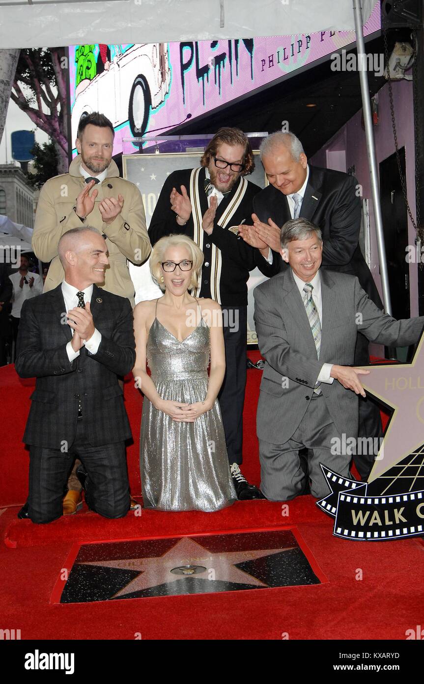 Los Angeles, CA, USA. 8th Jan, 2018. Mitch O'Farrell, Joel McHale ...