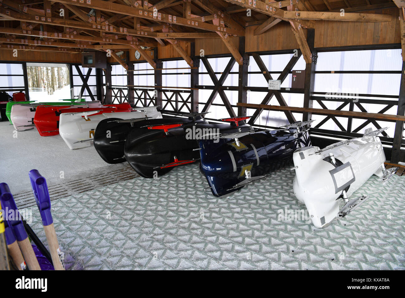 the Spiral, Nagano, Japan. 6th Jan, 2018. General view, JANUARY 6, 2018 ...