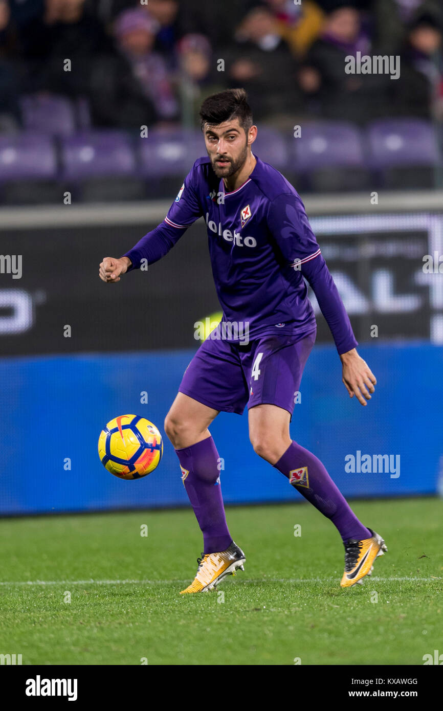 Florence, Italy. 5th Jan, 2018. Marco Benassi (Fiorentina) Football ...