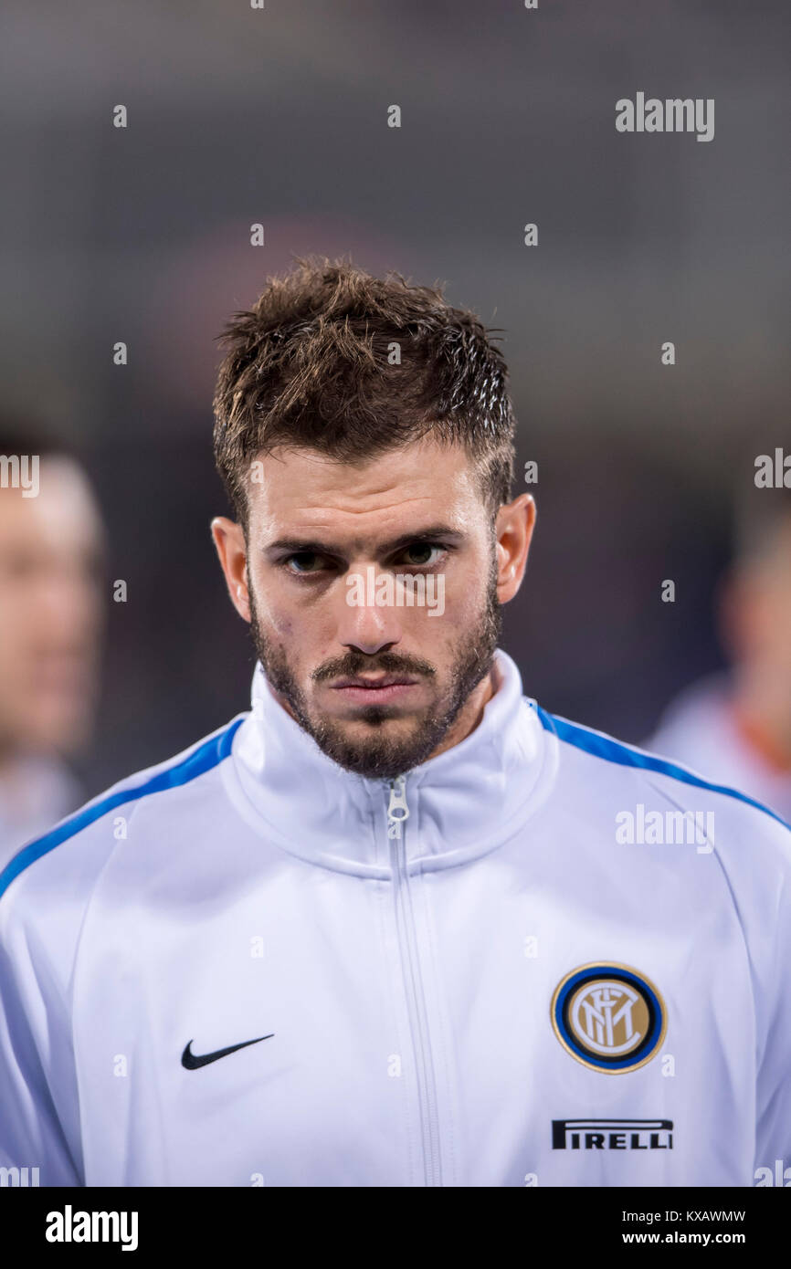 Florence, Italy. 5th Jan, 2018. Davide Santon (Inter) Football/Soccer ...