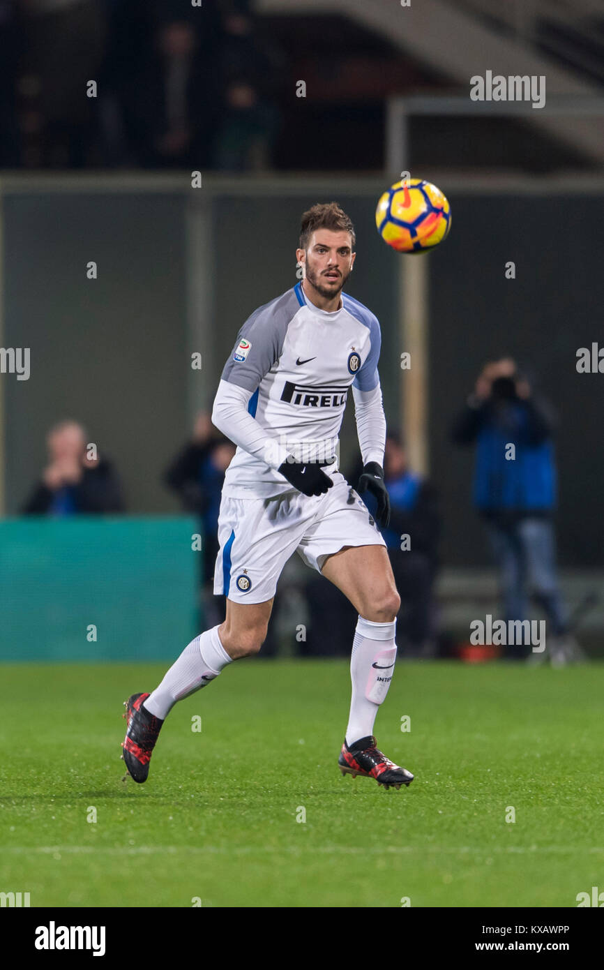 Florence, Italy. 5th Jan, 2018. Davide Santon (Inter) Football/Soccer ...