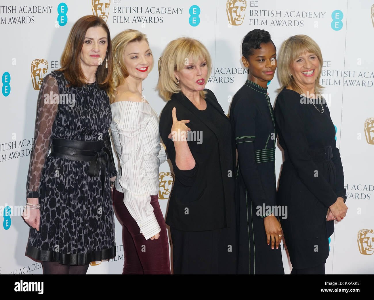 London, England, UK. 9th Jan, 2018. Amanda Berry, Natalie Dormer ...