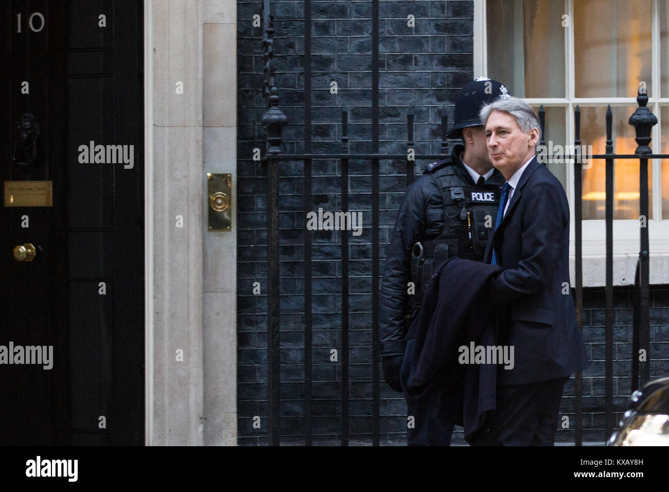 London, UK. 9th Jan, 2018. Philip Hammond MP, Chancellor of the ...