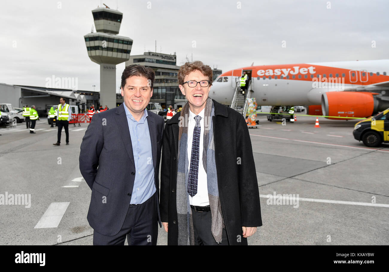 Berlin, Germany. 05th Jan, 2018. Easyjet-Europe CEO, Thomas Haagensen ...