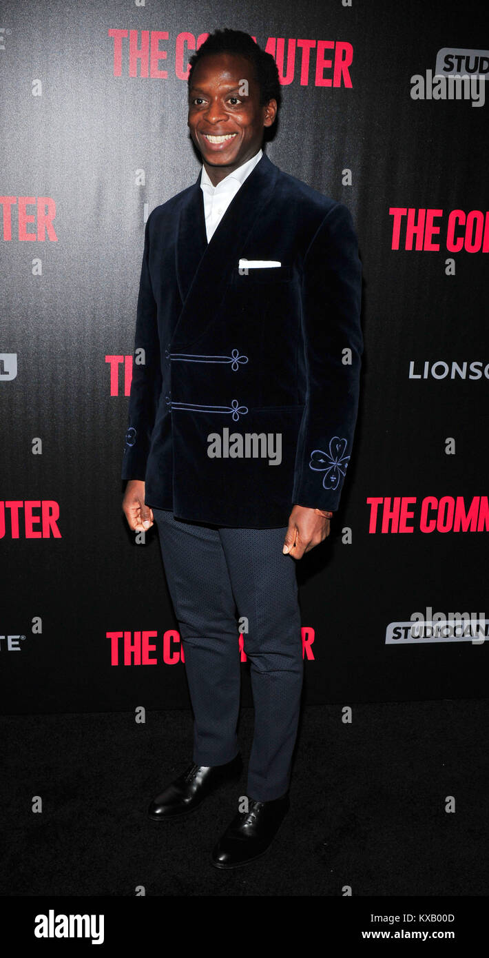 New York, NY, USA. 8th Jan, 2018. Kobna Holdbrook-Smith attends 'The ...