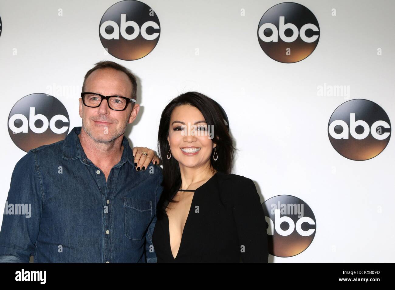 Ming Na Wen And Clark Gregg