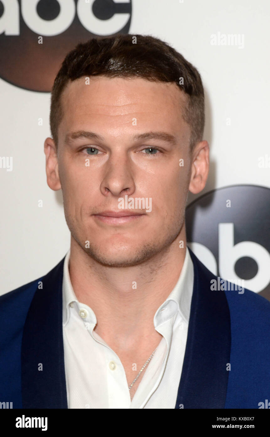 Pasadena, USA. 8th Jan, 2018. Grant Harvey at Disney ABC Television ...