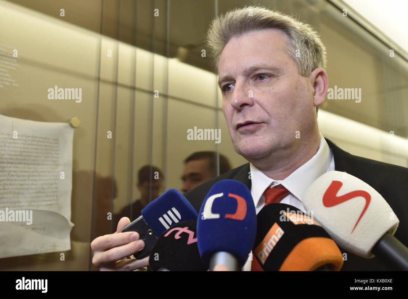 Stanislav Grospic, chairman of the Chamber of Deputies mandate and ...