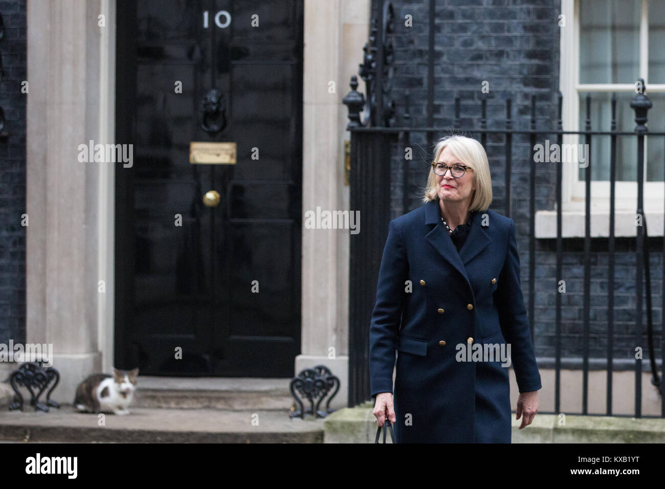 London, UK. 9th January, 2018. Margot James MP leaves 10 Downing Street ...