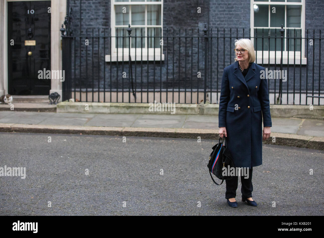 London, UK. 9th January, 2018. Margot James MP leaves 10 Downing Street ...