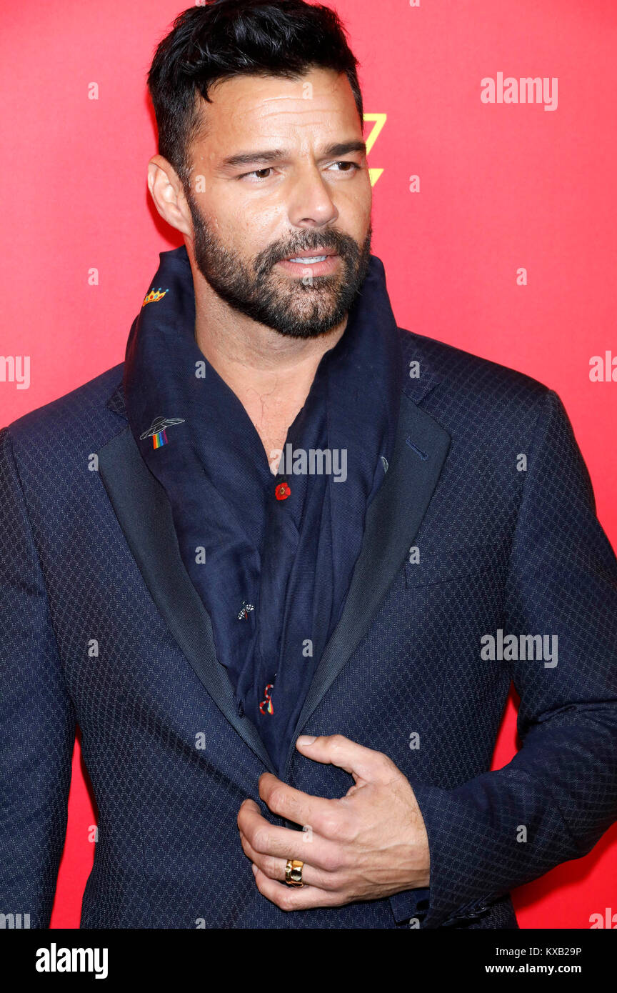 Los Angeles, USA. 08th Jan, 2018. Ricky Martin attends 'The ...