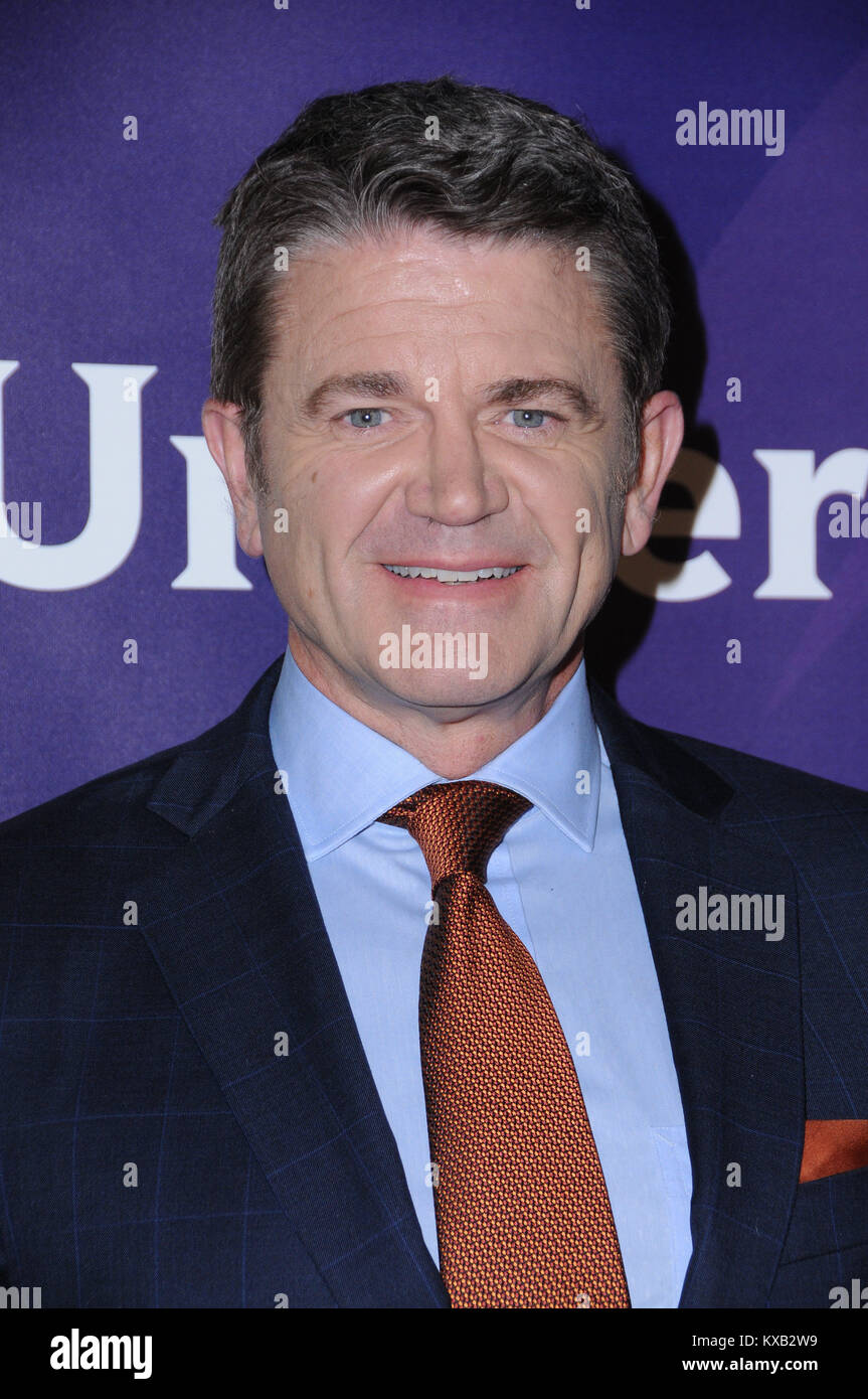 Pasadena, CA, USA. 9th Jan, 2018. John Michael Higgins. 2018 NBC ...