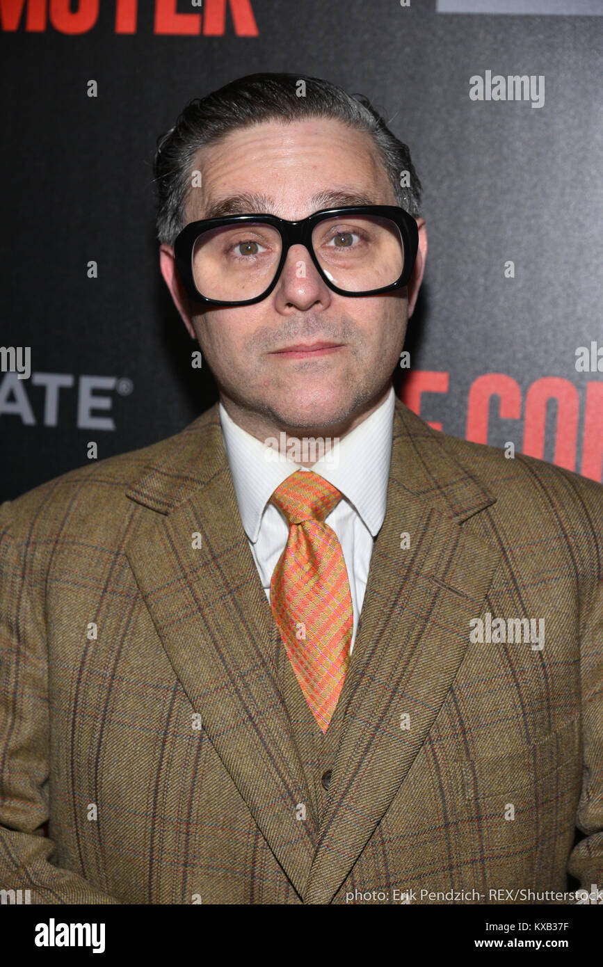 New York, USA. 8th Jan, 2018. Andy Nyman attends the 'The Commuter' New ...