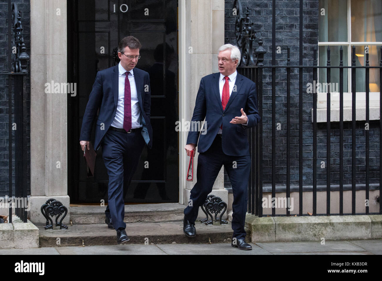 Leave 10 downing street following first cabinet meeting reshuffle hi ...