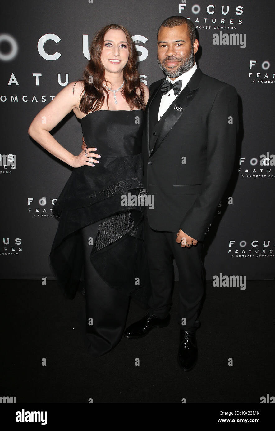 Beverly Hills, California, Jordan. 07th Jan, 2018. Peele, Chelsea ...