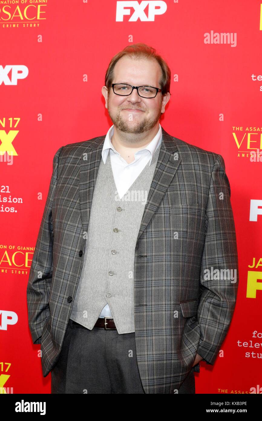 Los Angeles, CA, USA. 8th Jan, 2018. Dominic Burgess at arrivals for FX ...