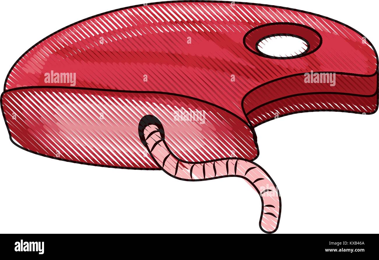 Worm meal Stock Vector Images - Alamy