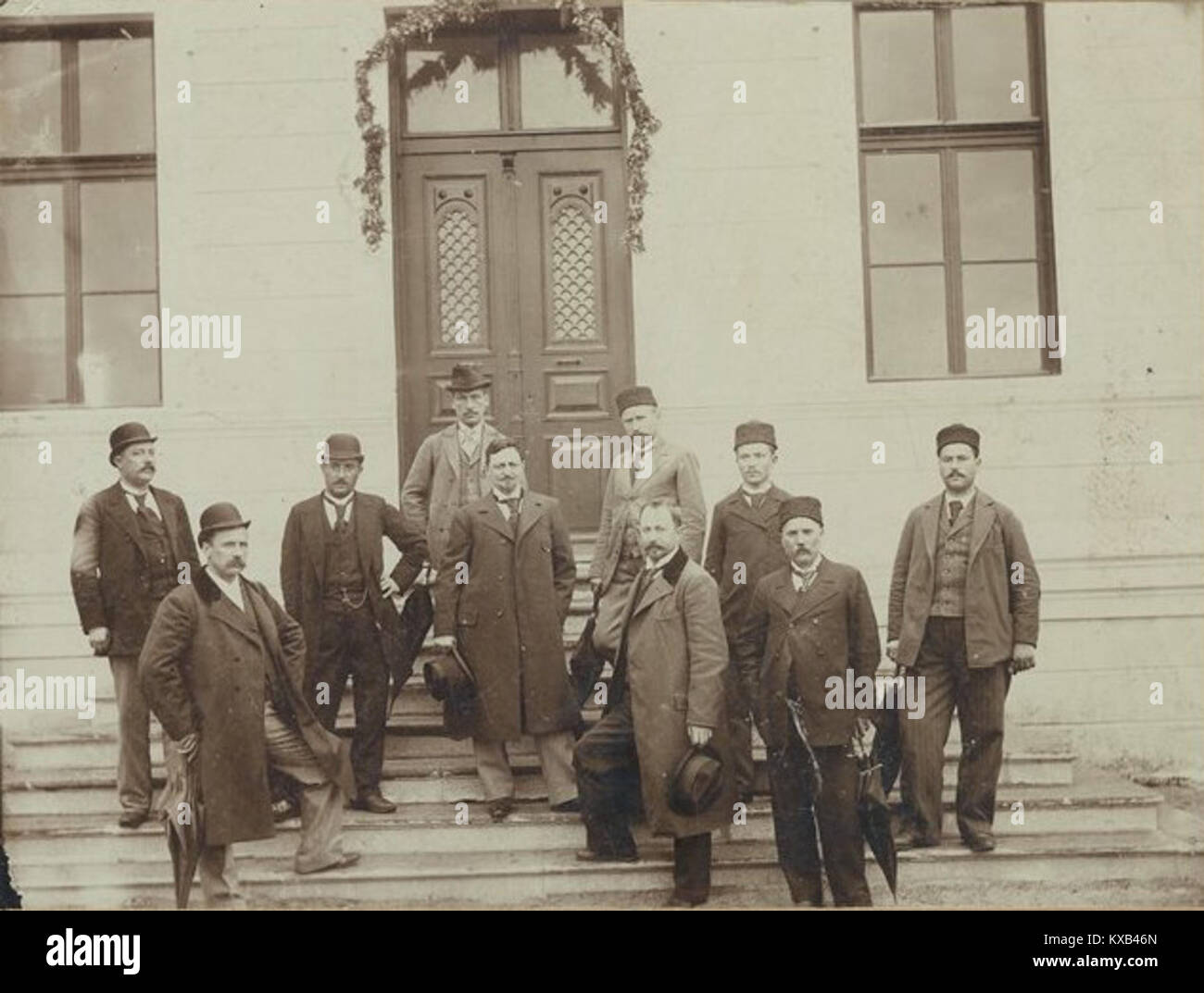 This 1897 document features Bulgarian figures Aleko Konstantinov ...