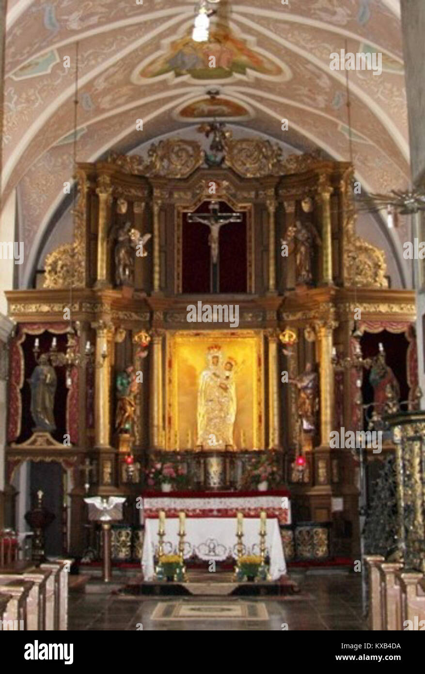 Basilica in Stoczek Klasztorny (Springborn Stock Photo - Alamy