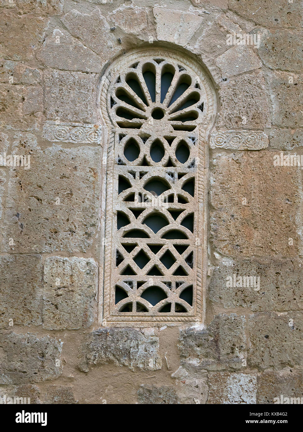 The *Basílica de San Juan Bautista* in Baños de Cerrato, Spain, known ...