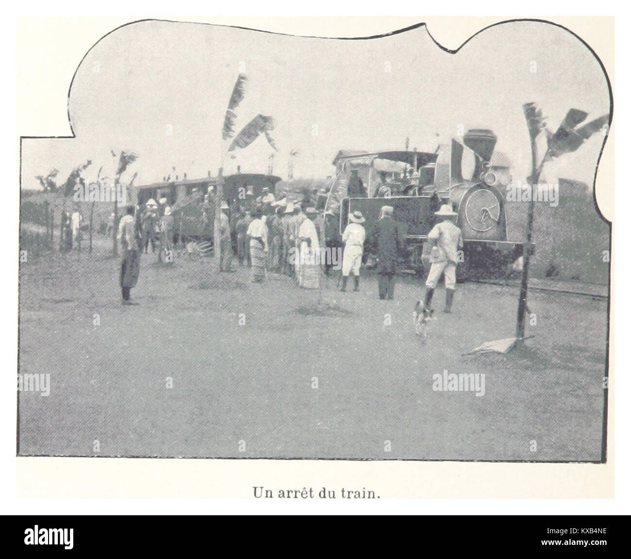 Train carriages platform railway Cut Out Stock Images & Pictures - Alamy