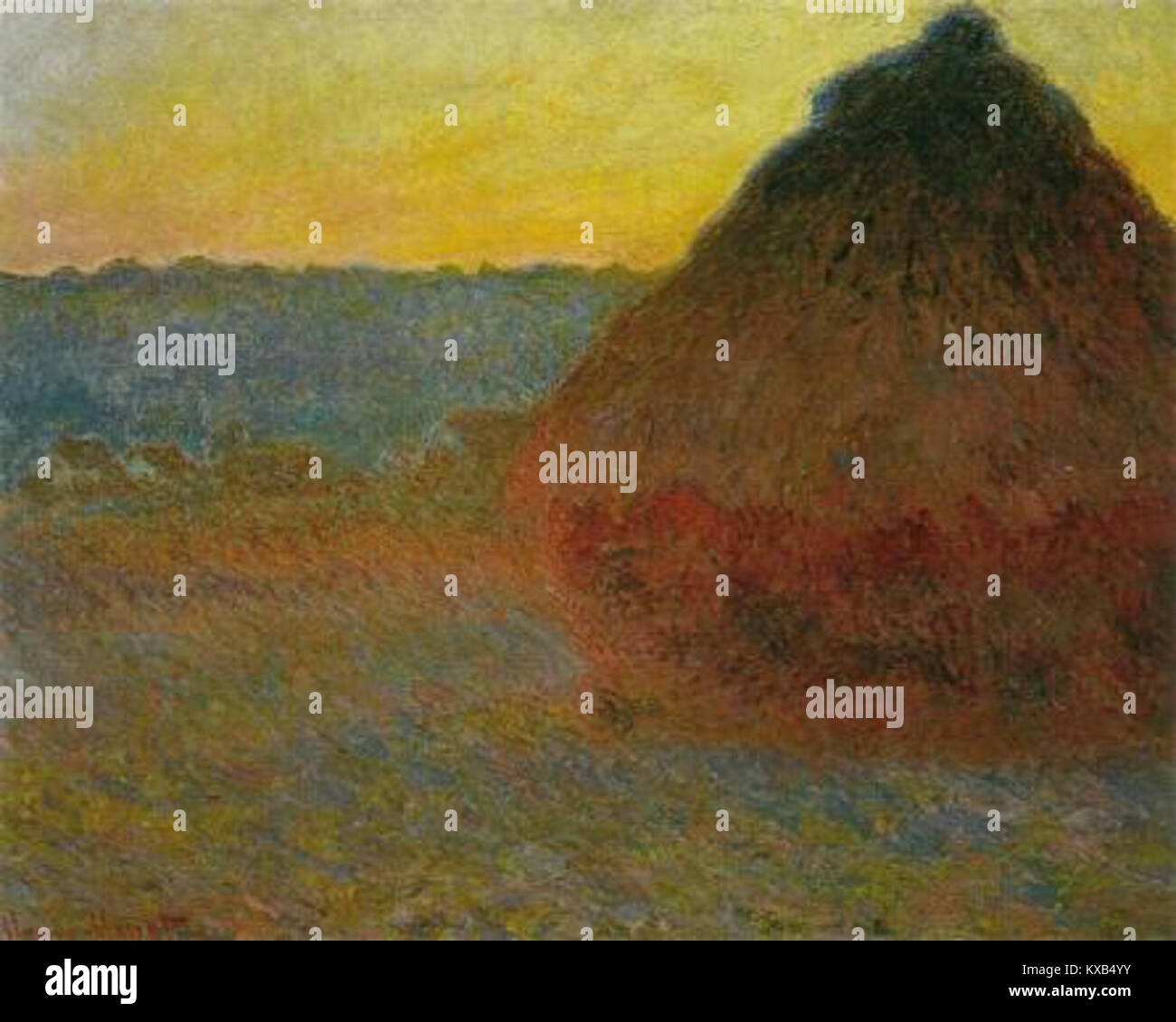 Grainstack in sunlight hi-res stock photography and images - Alamy