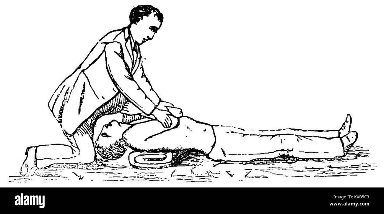 Artificial respiration method hi-res stock photography and images - Alamy