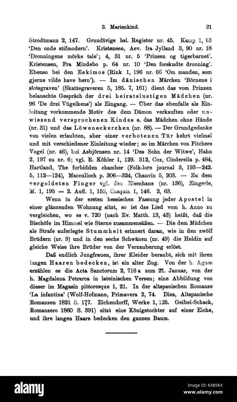 This is an excerpt from 'Grimm’s Fairy Tales' annotations by Bolte and ...