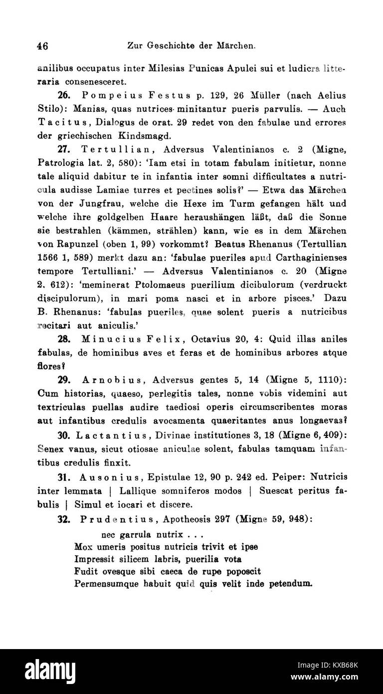 A scholarly section from *Grimm’s Fairy Tales Notes* (Bolte and Polivka ...