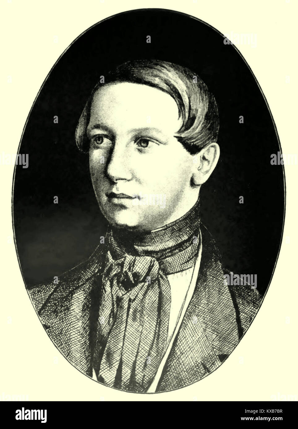 This lithograph by A. Hohneck from 1841 depicts Grand Duke Friedrich ...