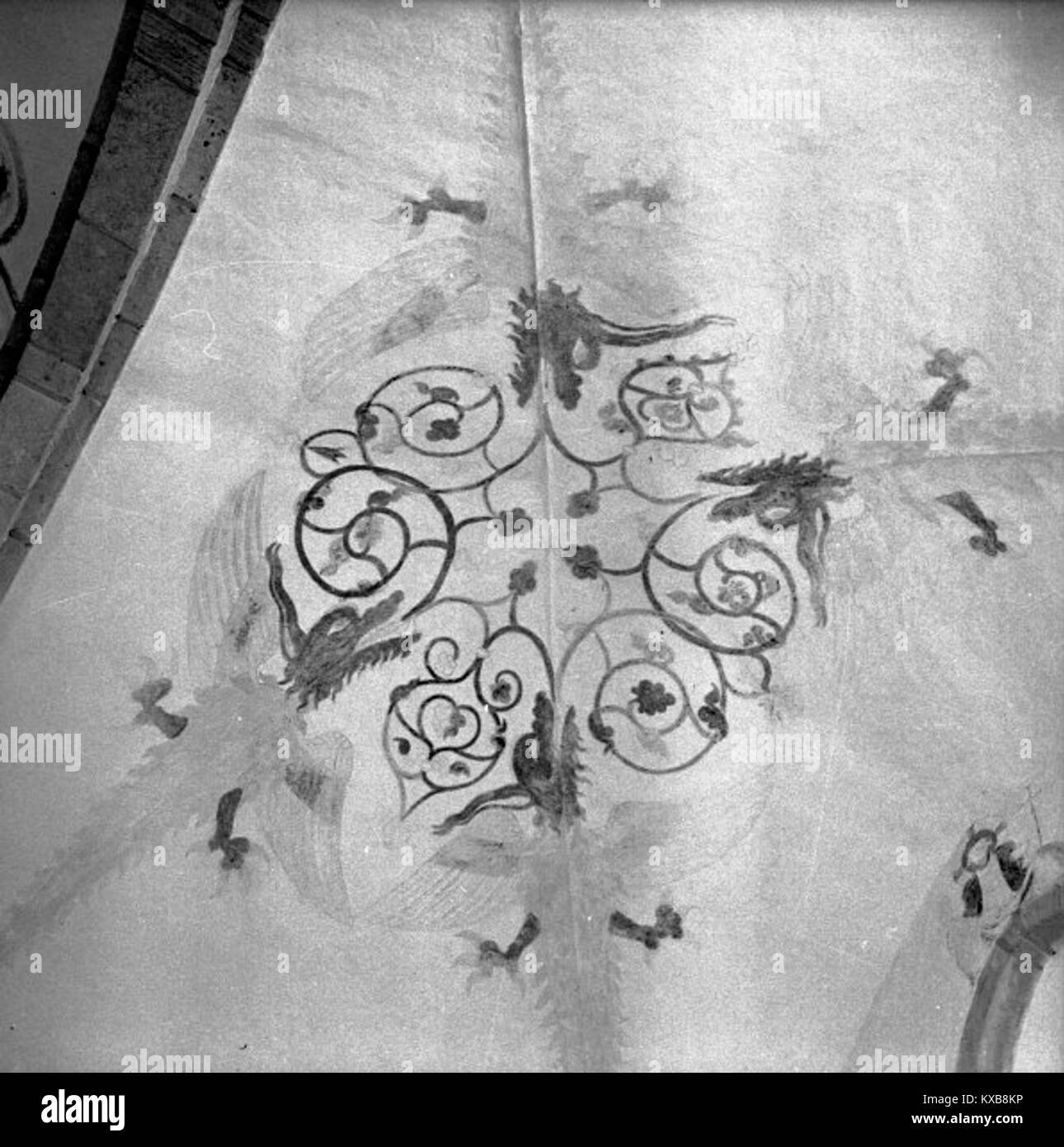 Decorated arches Black and White Stock Photos & Images - Alamy