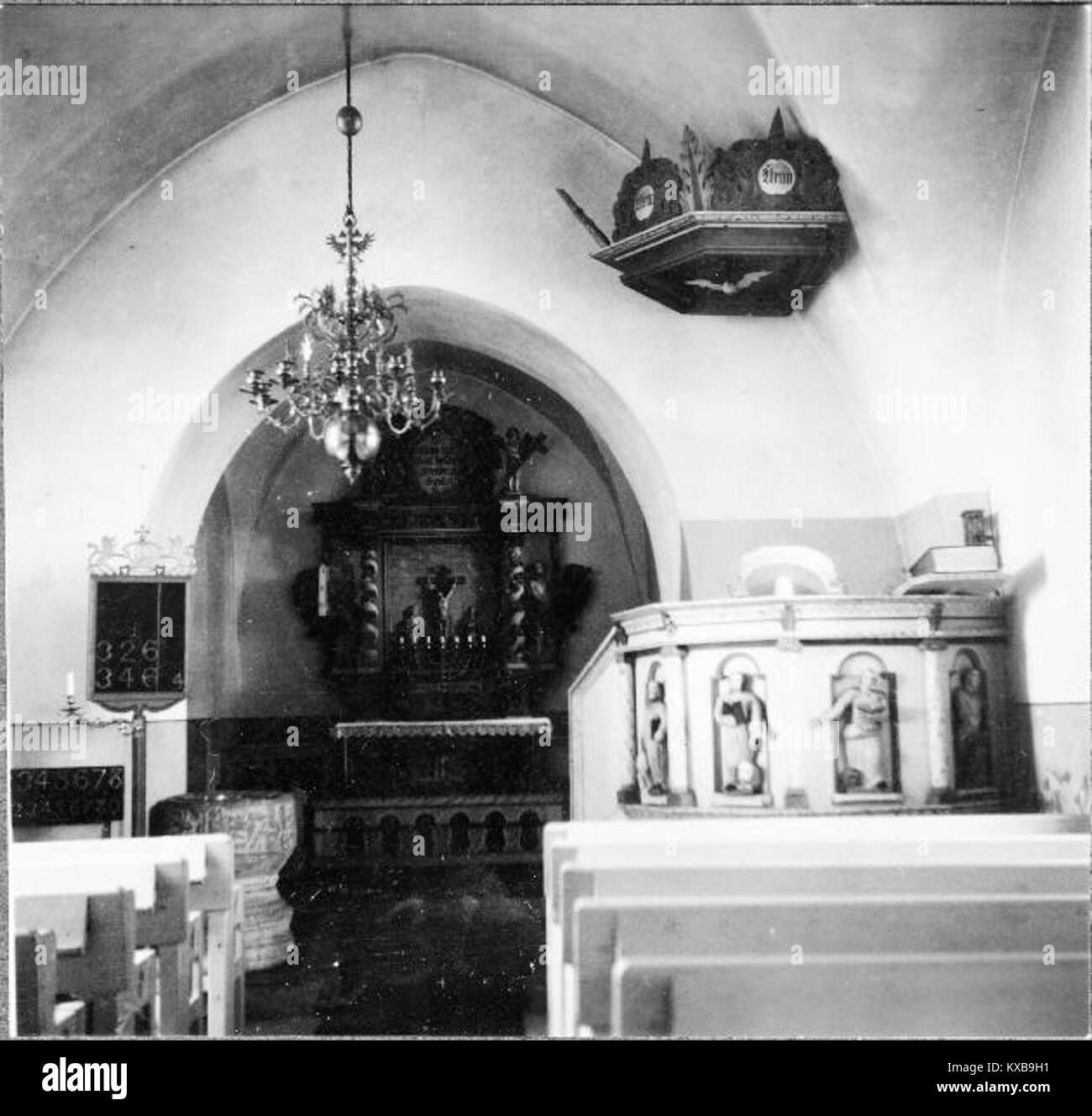 Högstena Church, located in Sweden, an example of Scandinavian church ...