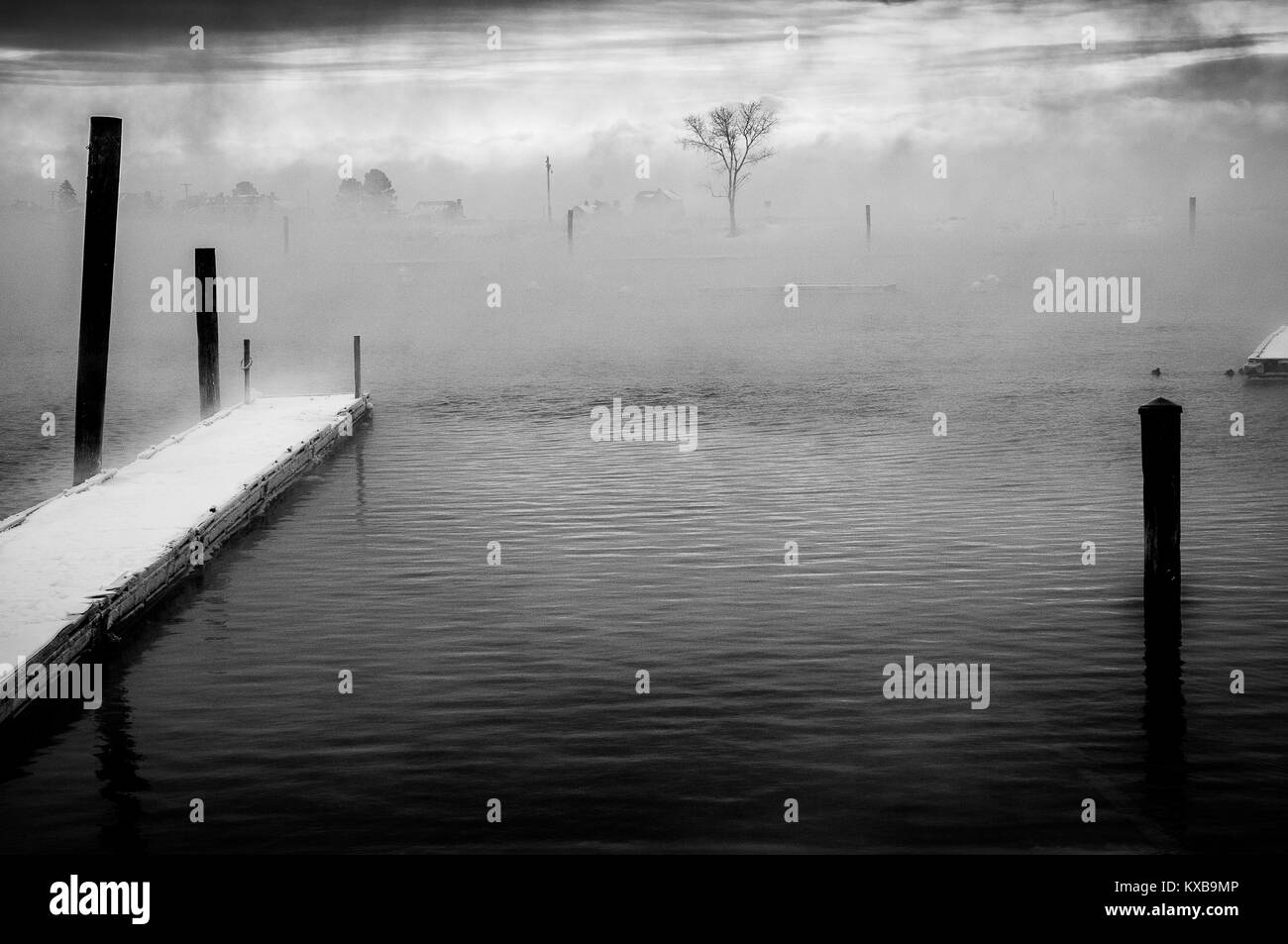 When the cold air and the warmer ocean water meet,then what is call by ...