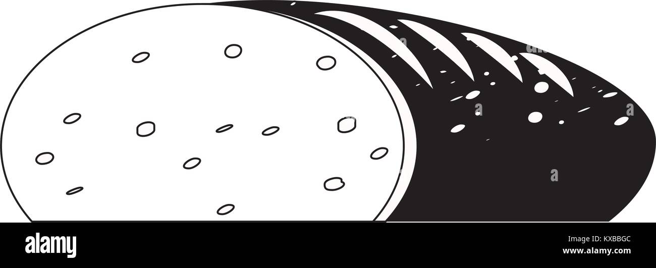 piece of bread icon Stock Vector Image & Art - Alamy