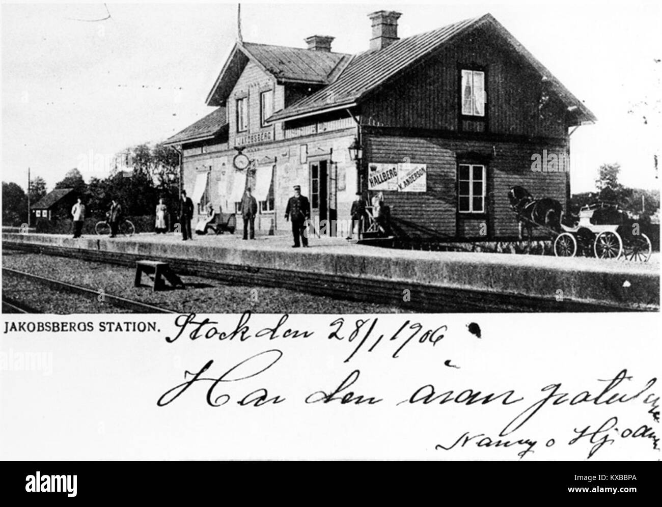 Jakobsberg railway station hi-res stock photography and images - Alamy