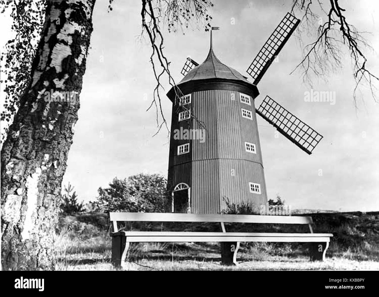 A photograph of Jakobsbergs Mill in 1959, capturing the historical and ...