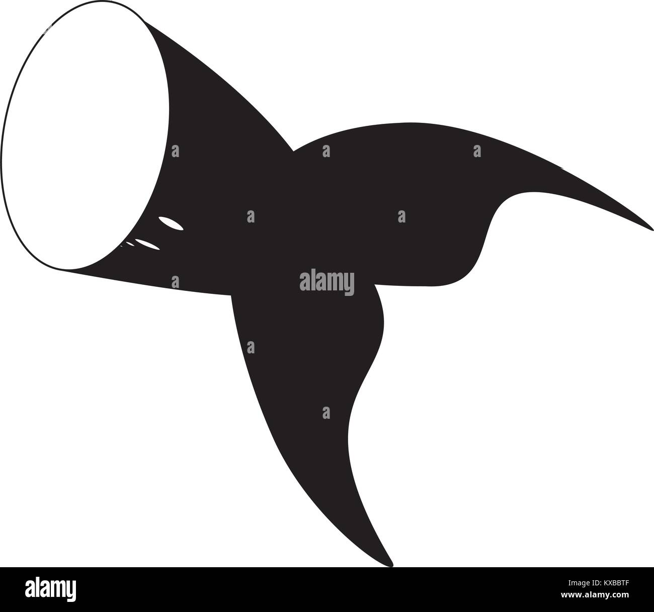 fish tail icon image Stock Vector Image & Art - Alamy