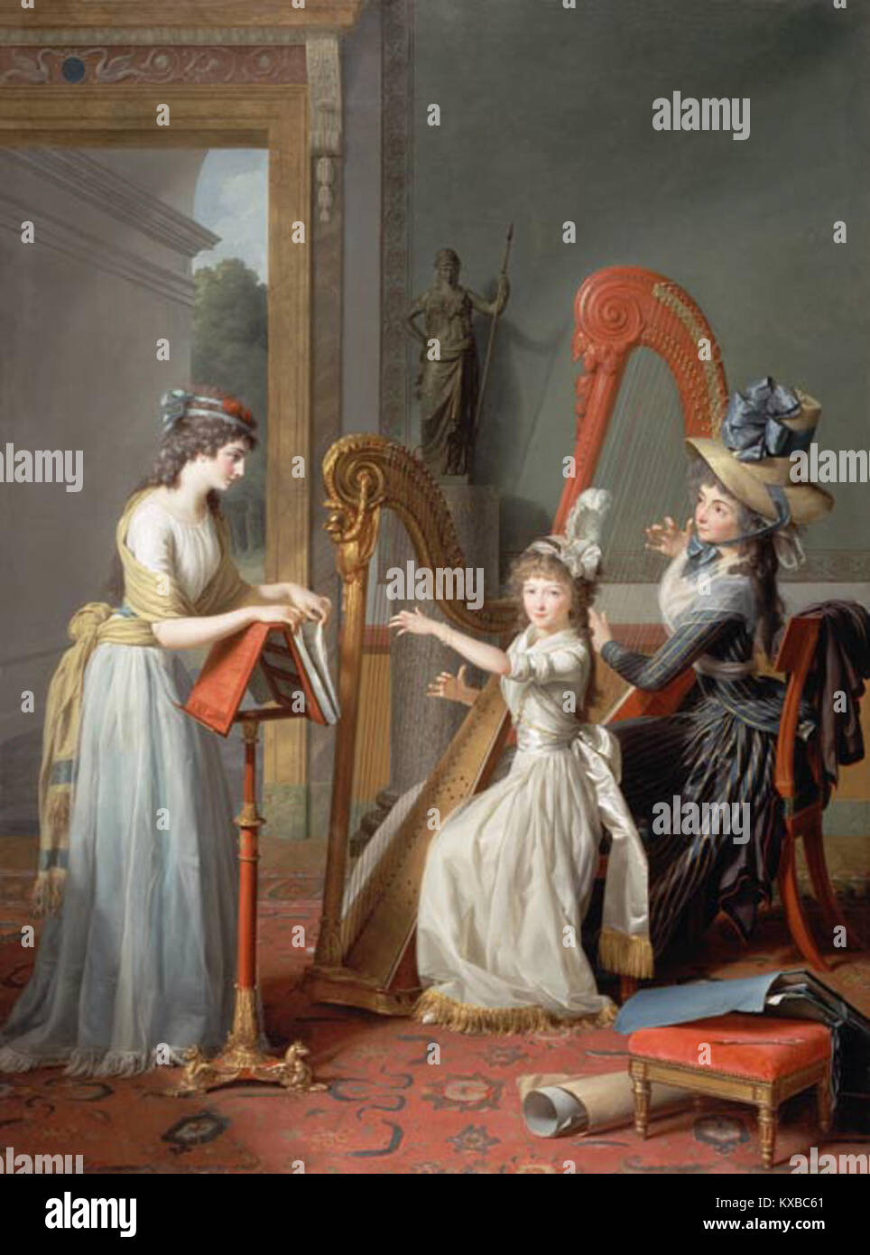 Musicians painting 18th century hi-res stock photography and images - Alamy