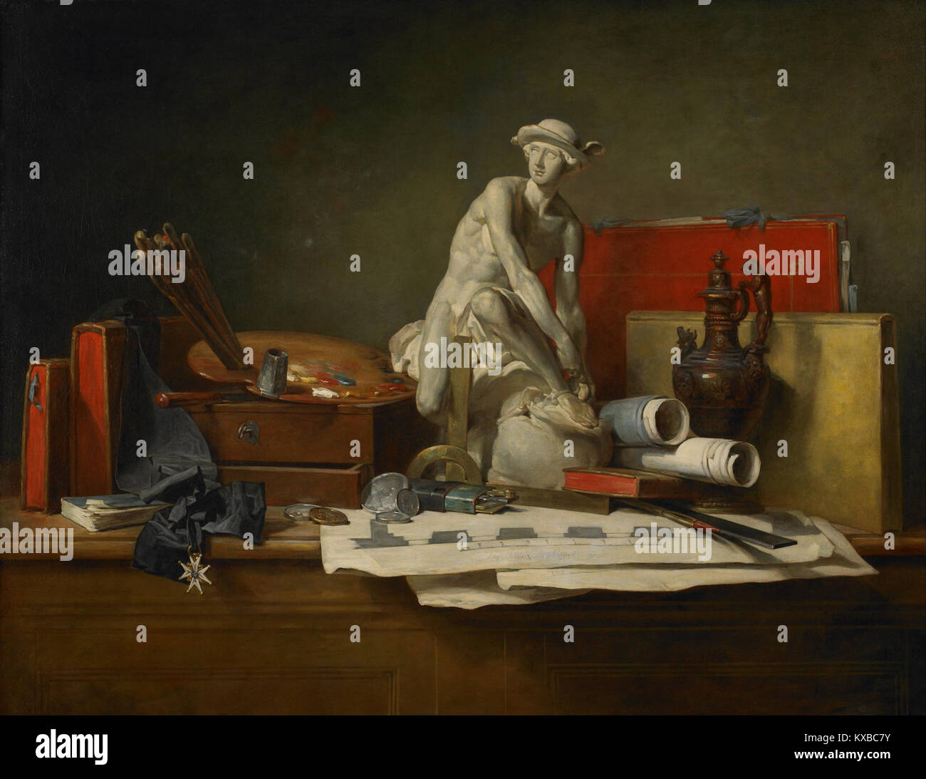 Jean baptiste simeon chardin hi-res stock photography and images - Alamy