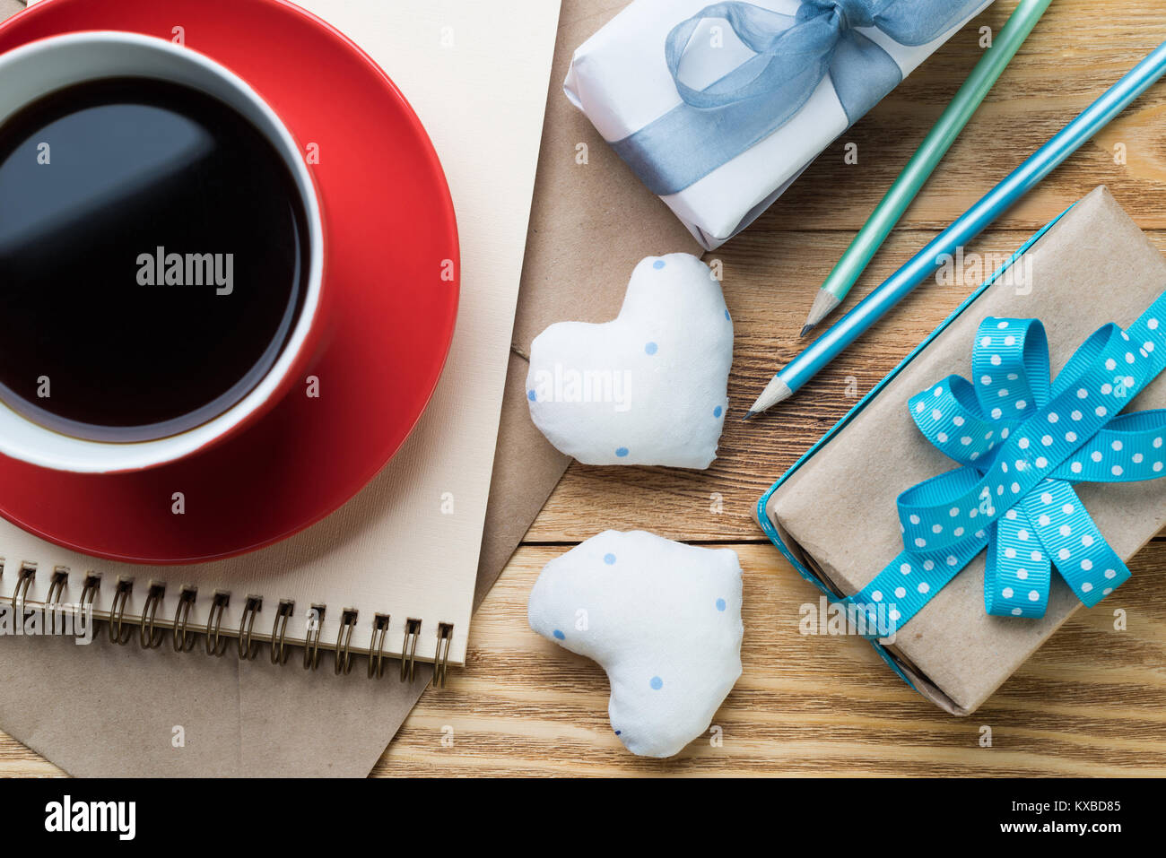 Writing love confession Stock Photo - Alamy