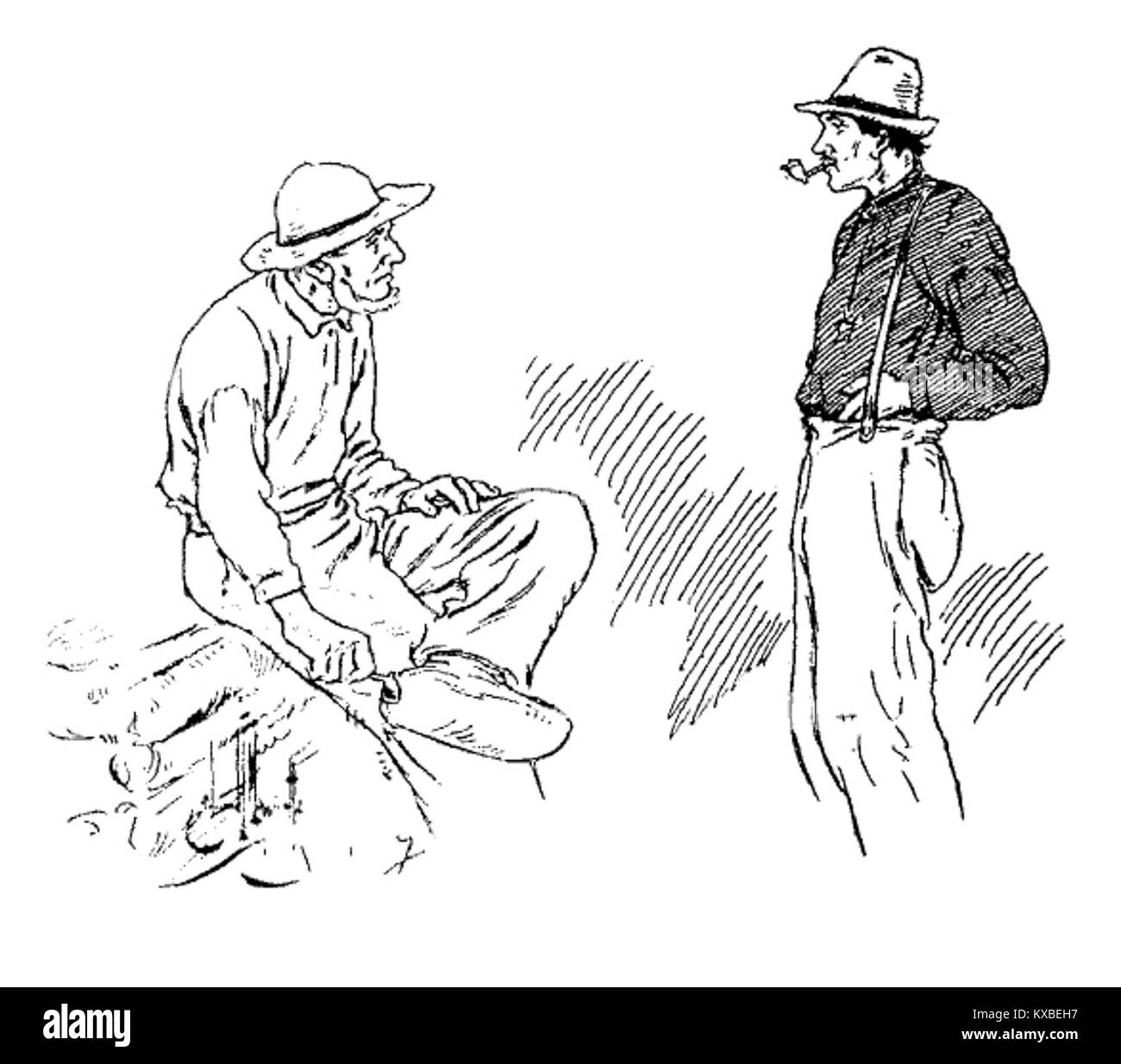 Marie-Victorin - Récits laurentiens, 1919, illust p 023 Stock Photo - Alamy