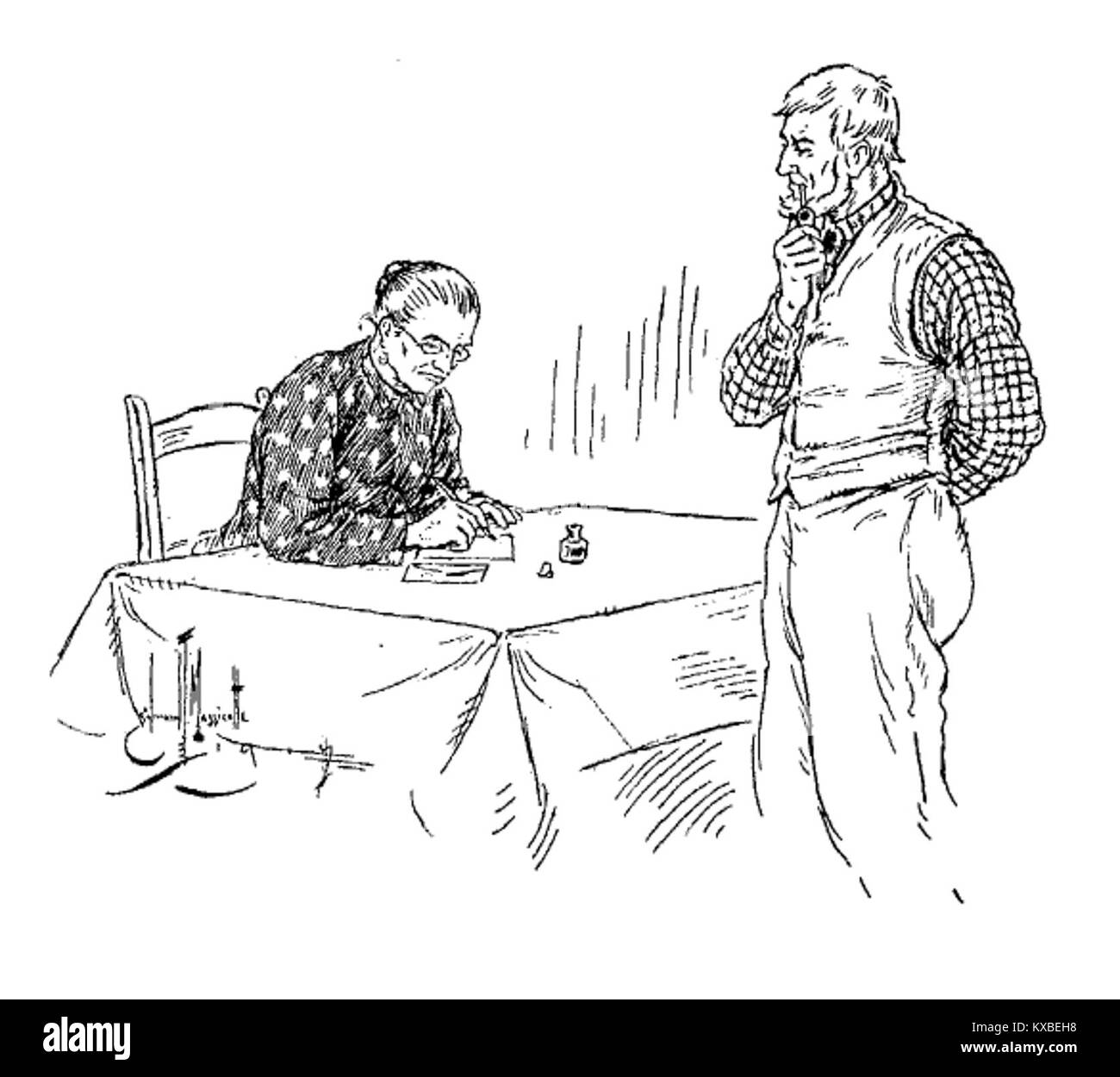 Marie-Victorin - Récits laurentiens, 1919, illust p 025 Stock Photo - Alamy