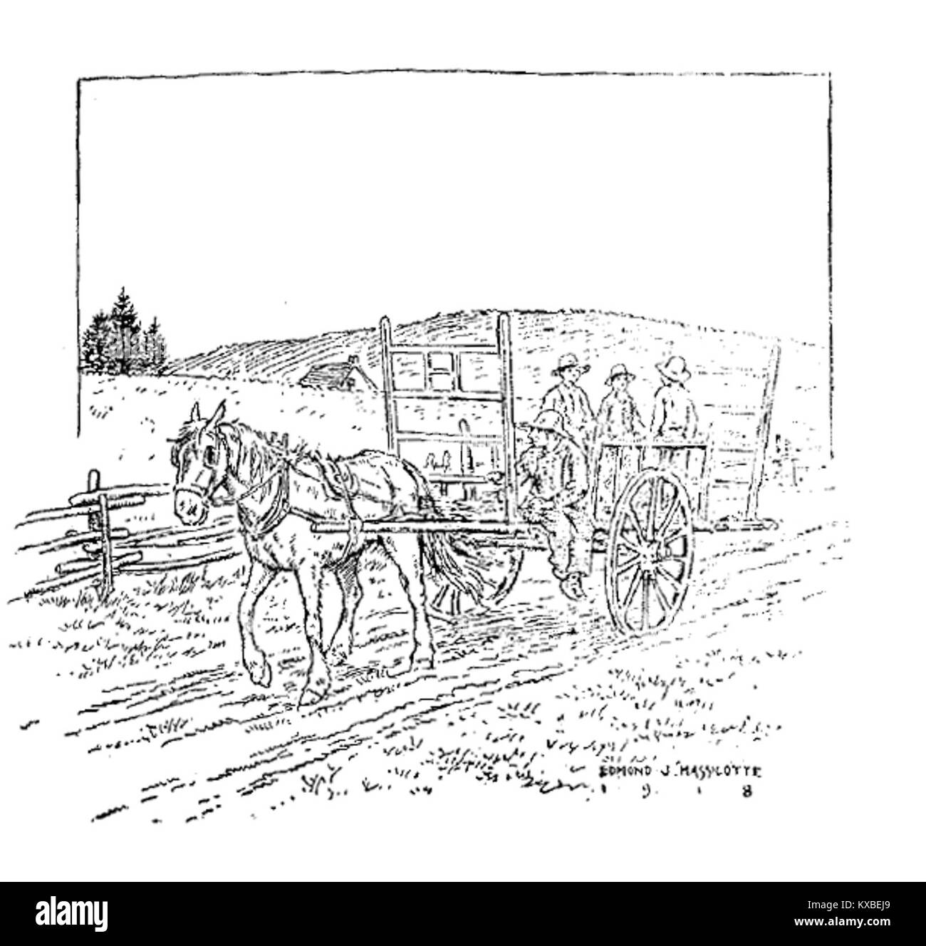 Marie-Victorin - Récits laurentiens, 1919, illust p 080 Stock Photo - Alamy