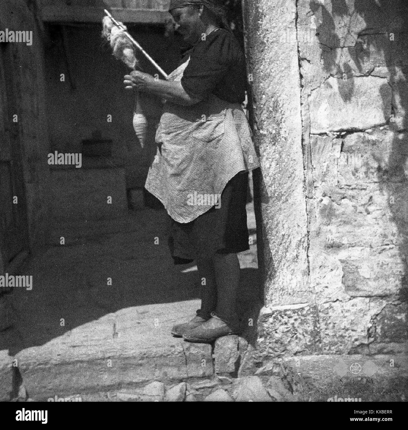 This photograph features Marija Babic, taken in 1950, showing her in ...