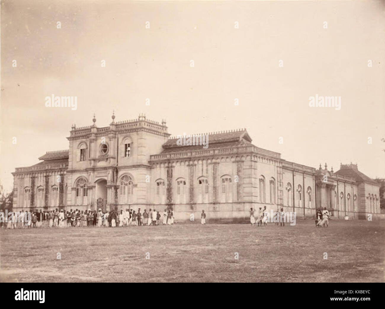 This photograph from the 1890s shows Marimallappa's High School in ...