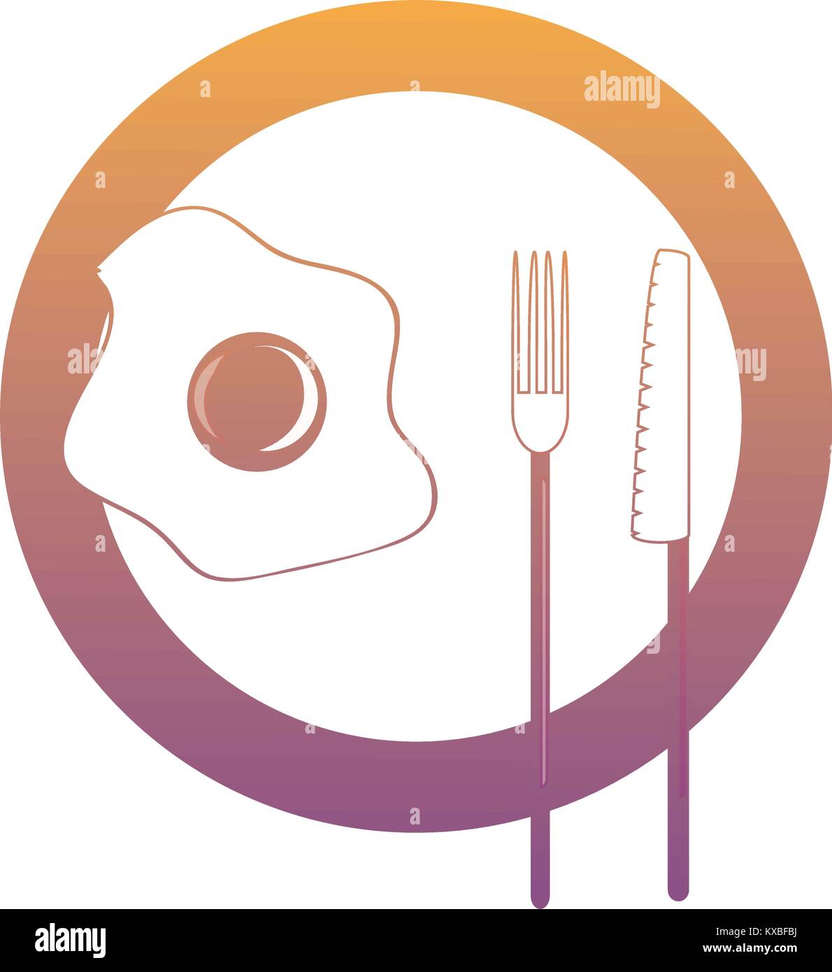 breakfast food design Stock Vector Image & Art - Alamy