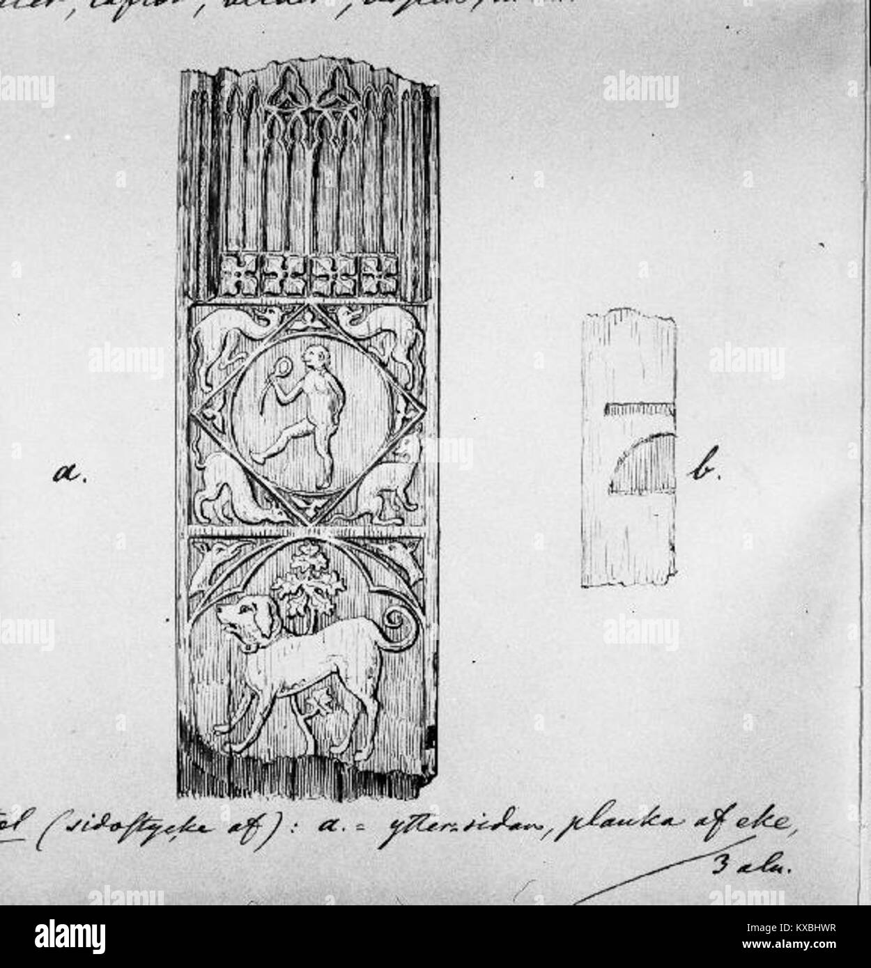 Skara Cathedral, or Sankta Maria Kyrka, in Skara, Sweden, is a medieval ...