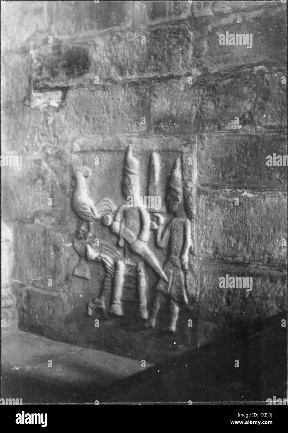 This image depicts Skara Cathedral (Sankta Maria kyrka) in Skara ...